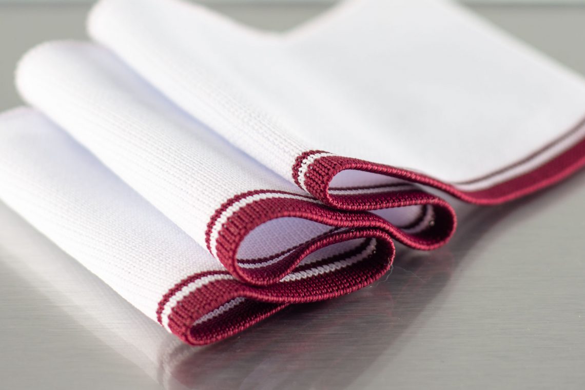 Rib knit for collars